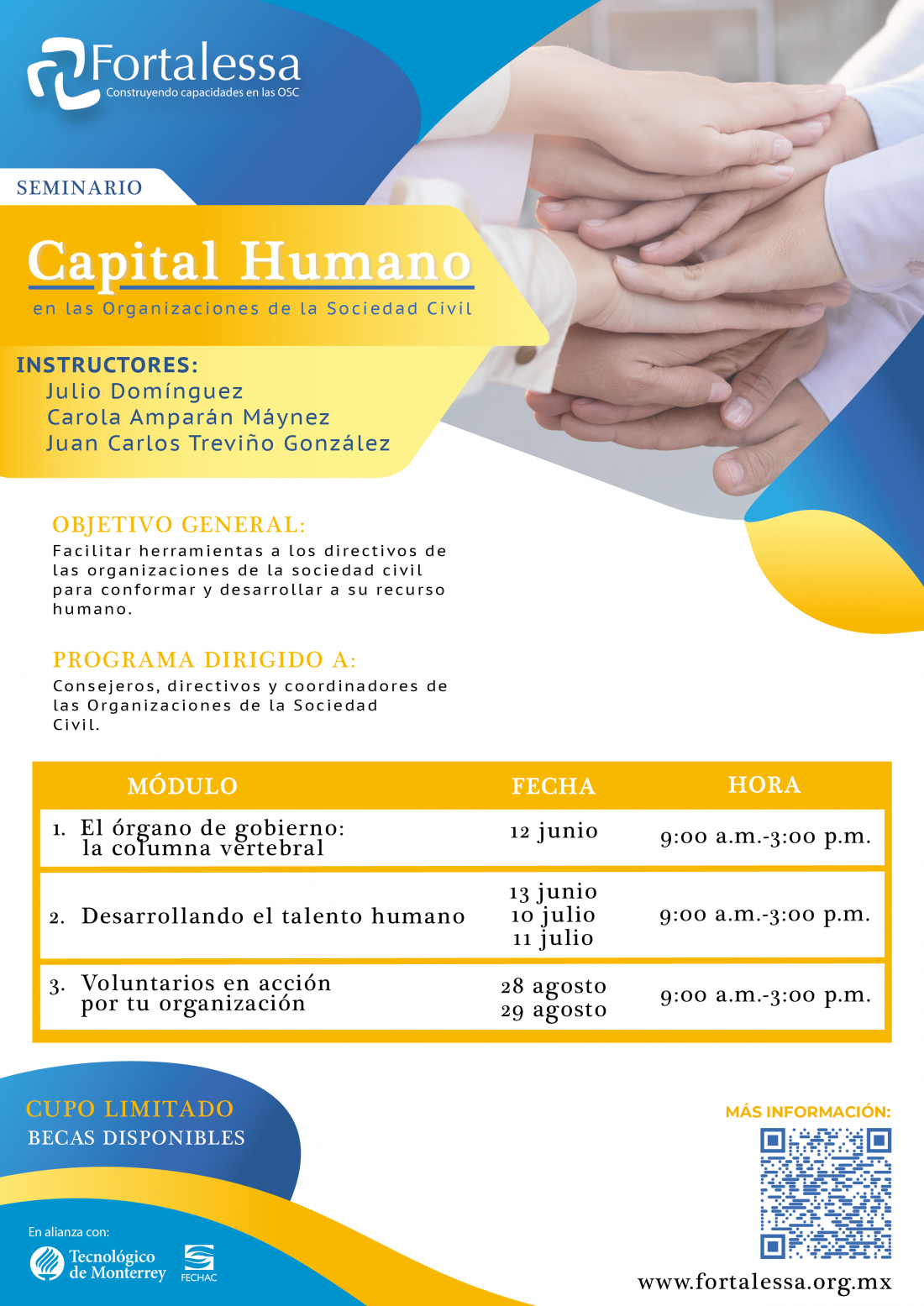 Seminario El Capital Humano en las OSC - Fortalessa